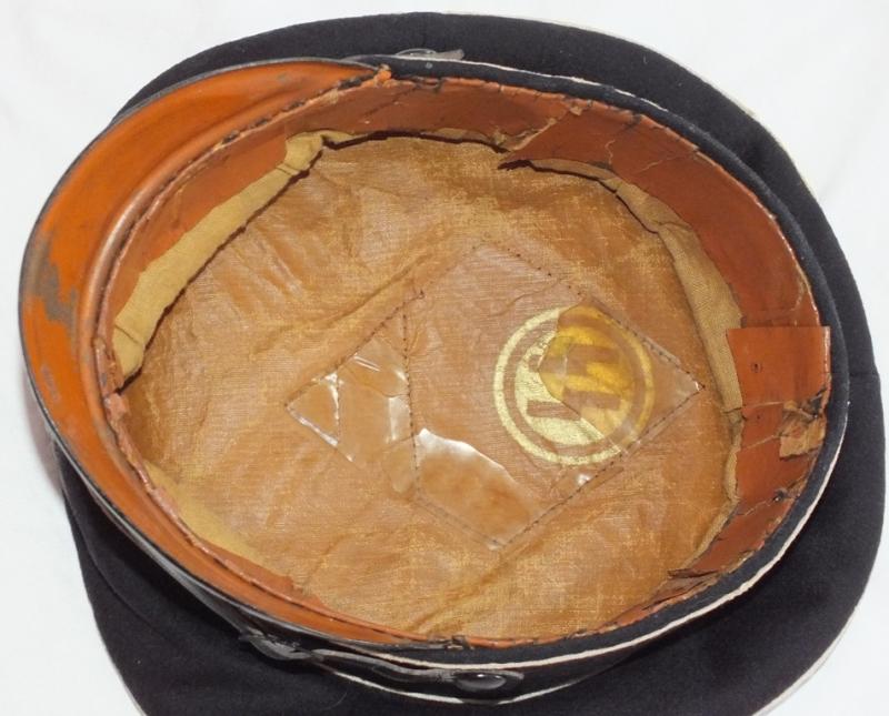 Hannahs Reich | SS-VT-ALG-TK, BLACK NCO VISOR CAP