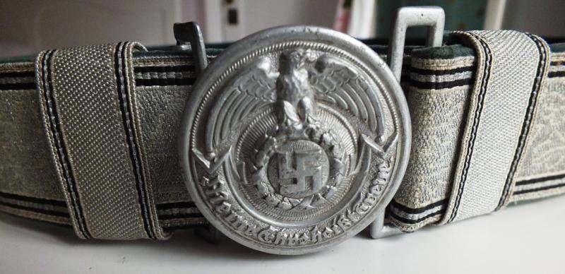 Hannahs Reich | WSS OFFICER BROCADE BELT AND BUCKLE SET